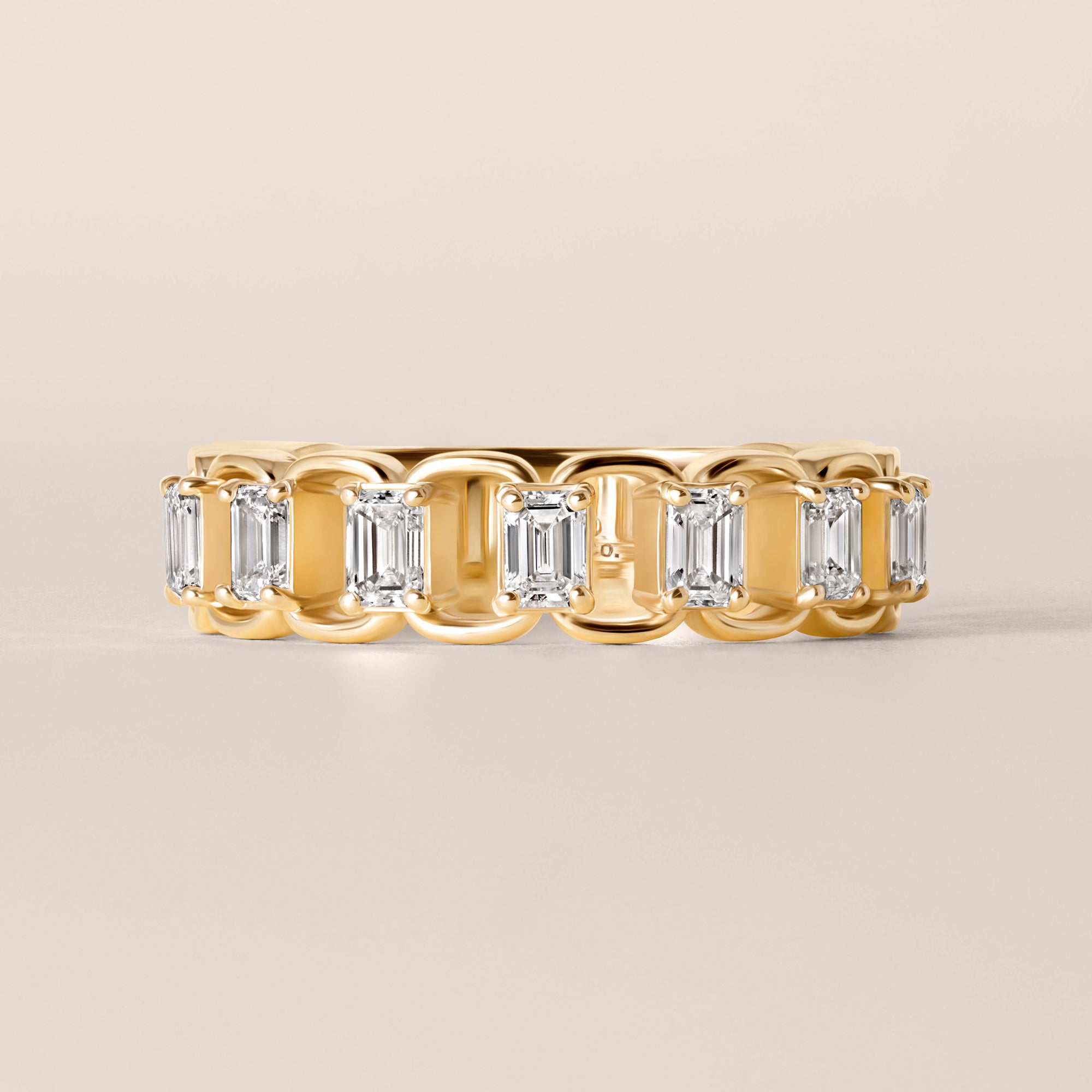 EMERALD Cut ICONICA Band – Abtin & Co.